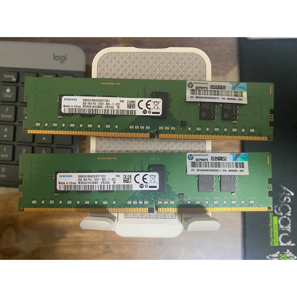原廠 三星 8G 1RX8 PC4-2400T DDR4 ECC | 蝦皮購物