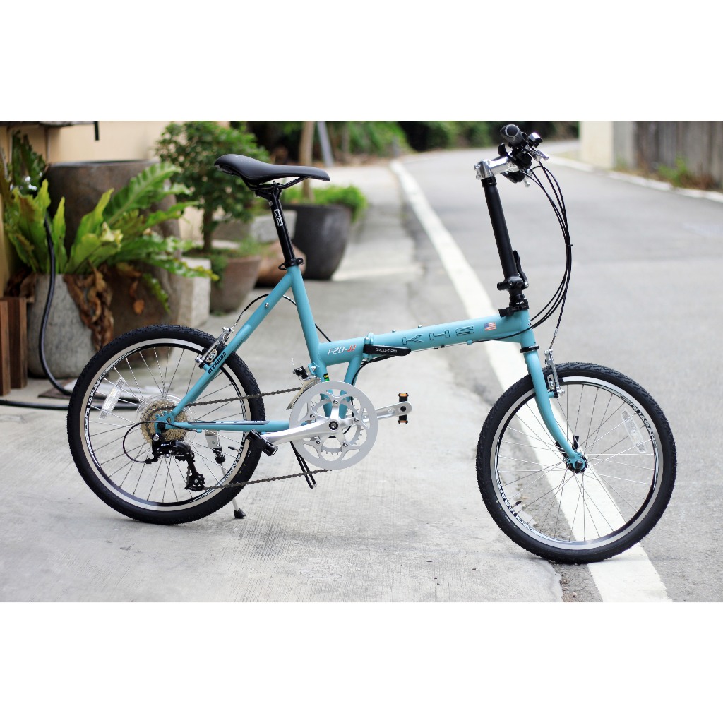 ~騎車趣~2024 KHS JJ F20-JJ 20吋折疊車 16段變速 小折 小摺 | 蝦皮購物