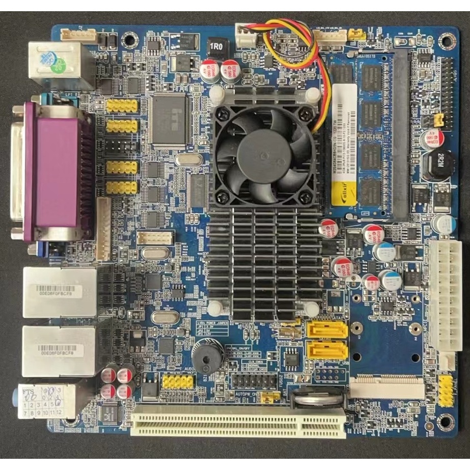 【含稅】庫存 MINI-ITX 17*17 INTEL ATOM / 支援LVDS / 送DDR3 4G/蝦皮代開電子發 | 蝦皮購物
