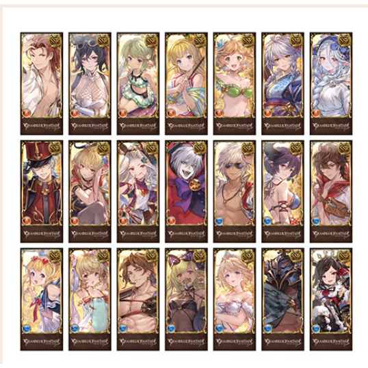 碧藍幻想 GBF FES 2024 季限 腳色編成吊飾 | 編成アクリルチャーム (季節限定キャラクター ピックアップ) | 蝦皮購物