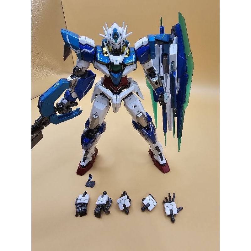 Bandai RG 1/144 00Q 00[QAN] 量子型 鋼彈 全機塗裝完成品 | 蝦皮購物