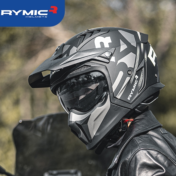 全罩式安全帽 組合帽 RYMIC M09 多色 拆卸式四季帽 dot/ece/ccc認證 安全帽 鬼面安全帽 | 蝦皮購物