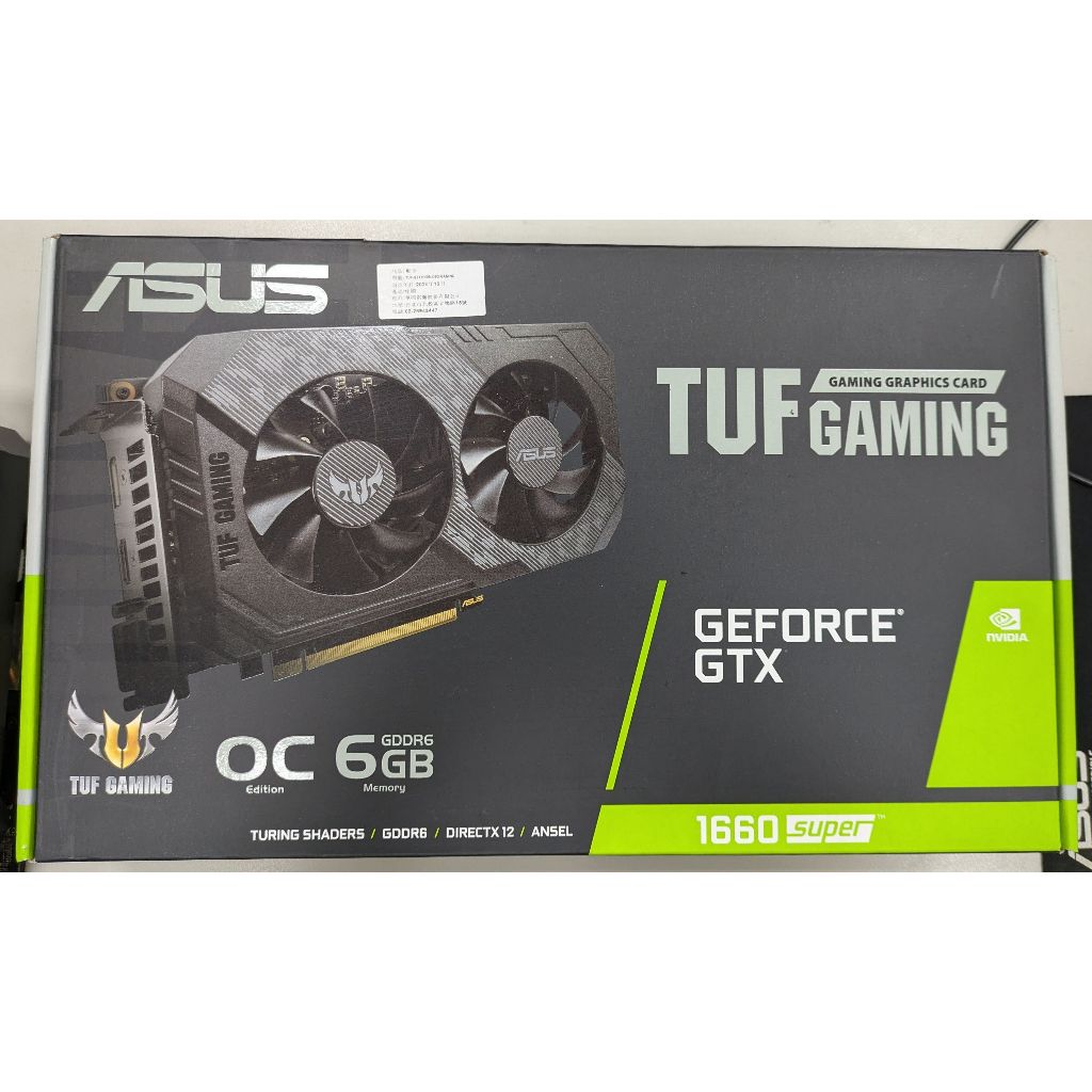 華碩 ASUS TUF-GTX 1660S-O6G-GAMING | 蝦皮購物