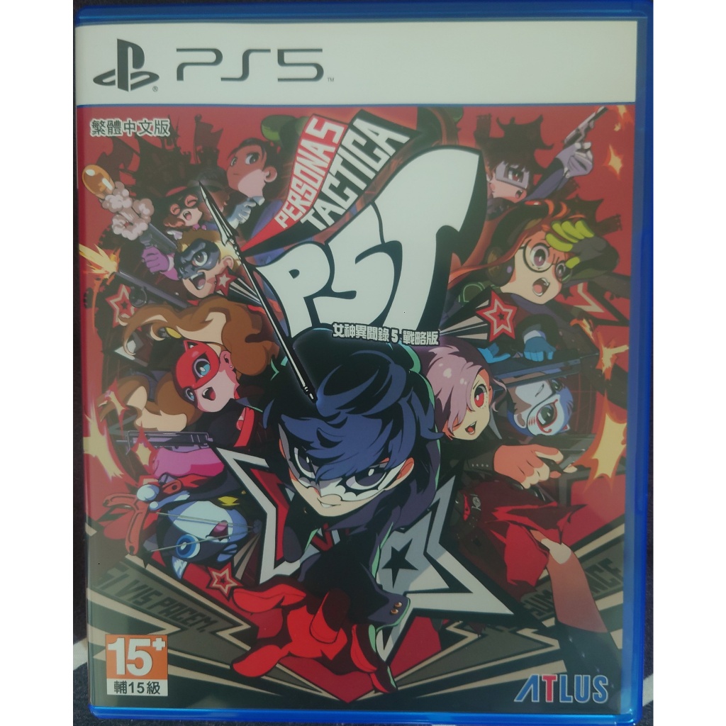 現貨 二手PS5遊戲 女神異聞錄5 TACTICA P5T 繁體中文版 實體版 | 蝦皮購物