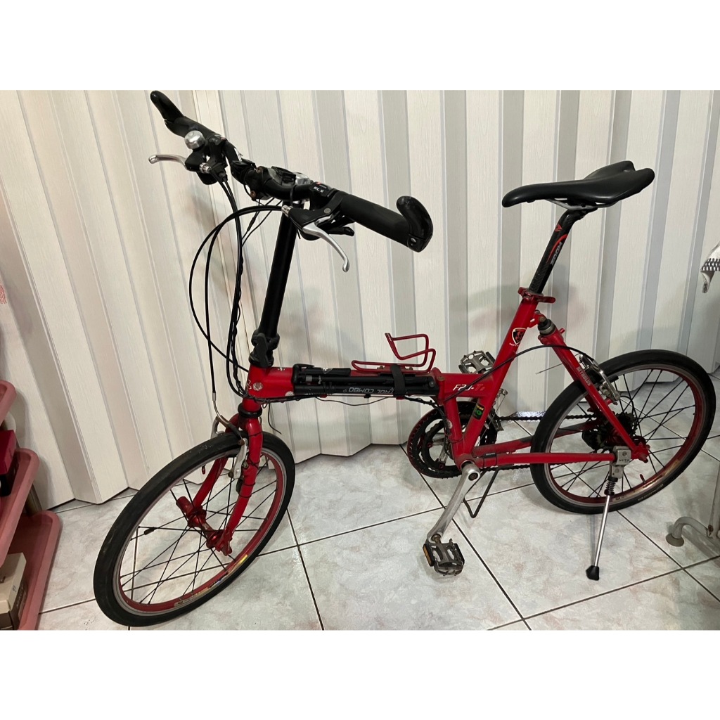 二手改裝更好騎 環台過 功學社 KHS F20-T2 20" 變速折疊腳踏車 小徑 小折 自行車 運動 休閒 健身 | 蝦皮購物