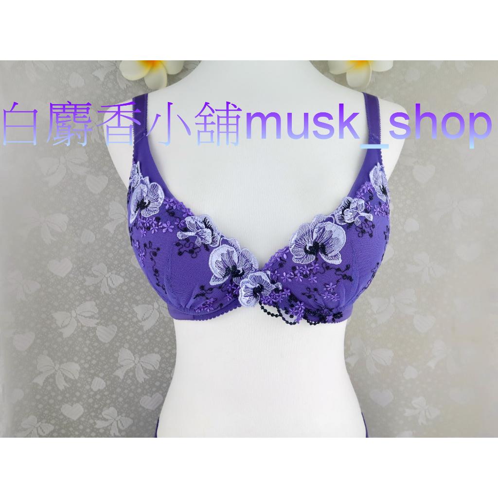 尺寸32B=70B-華貴紫色朵麗深V粉水2UP系列空氣油水袋-AB3532＊白麝香小舖＊全新華歌爾SAVVY莎薇內衣 | 蝦皮購物