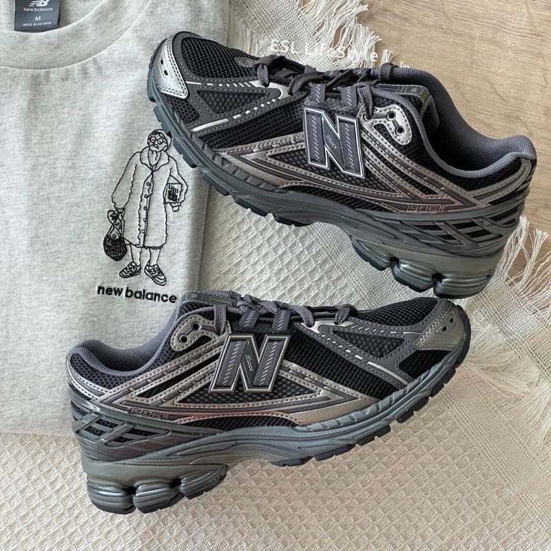 現貨 NEW BALANCE NB 1906 IU同款 奶油 黑銀 藍綠 復古 跑鞋 M1906RER M1906RES | 蝦皮購物