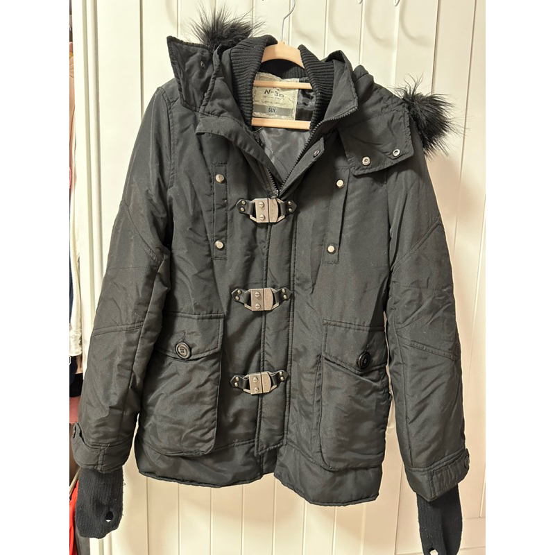 二手 SLY N3B 黑 短版 外套 | 蝦皮購物