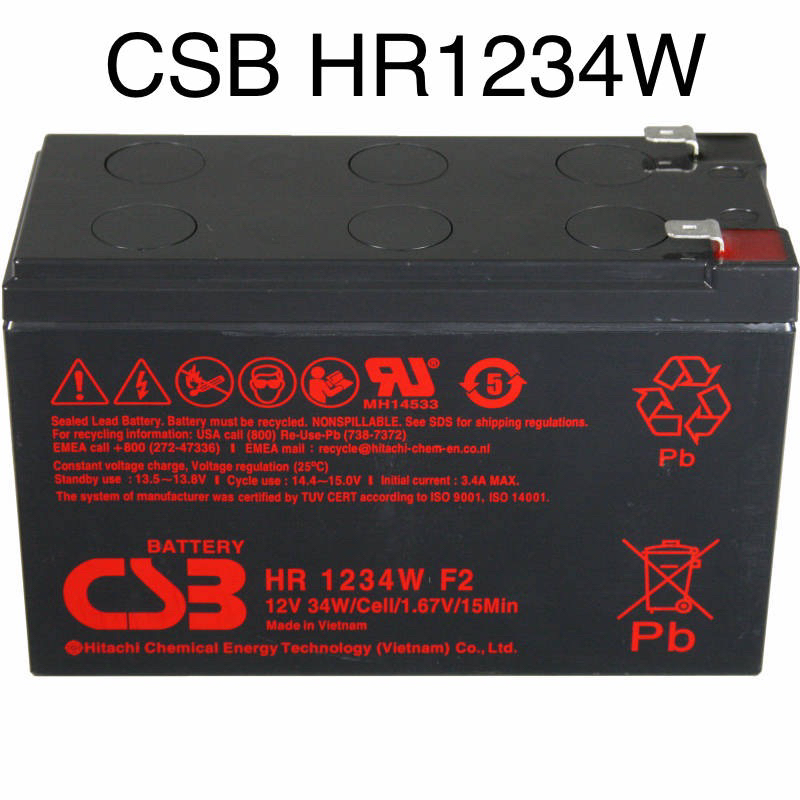 全新最便宜CSB HR1234W 12V34W 12V9Ah長壽高率 YUASA NPA9-12不斷電系統UPS 緊急照 | 蝦皮購物