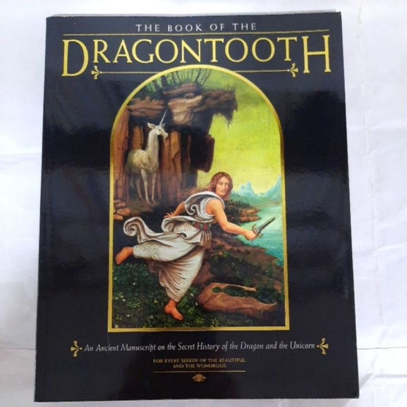 《文化國際通》畫集 The Book of the Dragontooth-龍牙之書：龍與獨角獸秘史的古代手稿 | 蝦皮購物