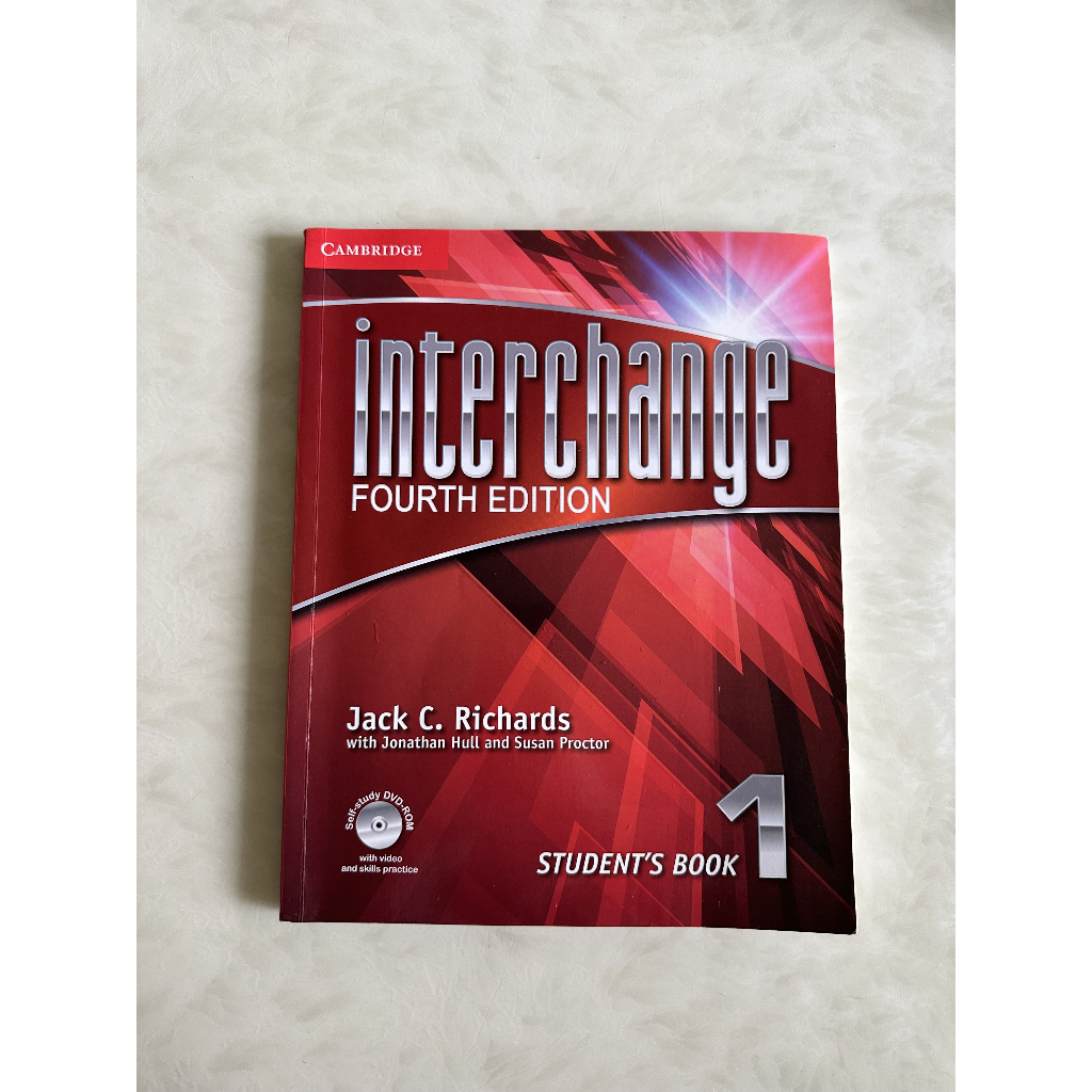 Interchange 1 Student's Book with Self-study DVD-ROM | 蝦皮購物