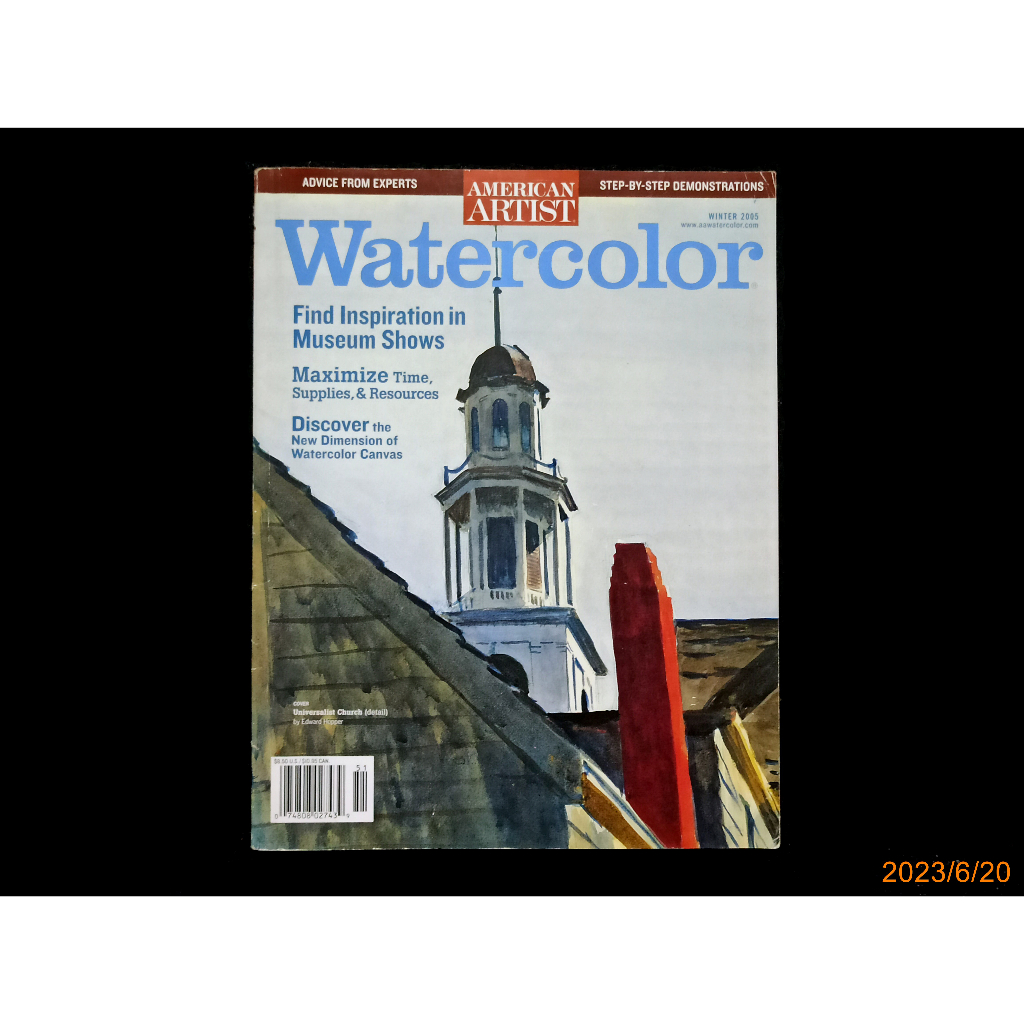 【9九 書坊】美國藝術家水彩雜誌 American Artist Watercolor 2005 winter 冬季刊 | 蝦皮購物