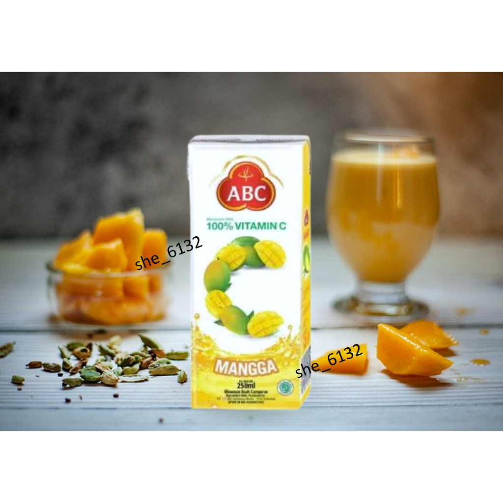 ABC MANGGA Juice 芒果汁 250ml | 蝦皮購物