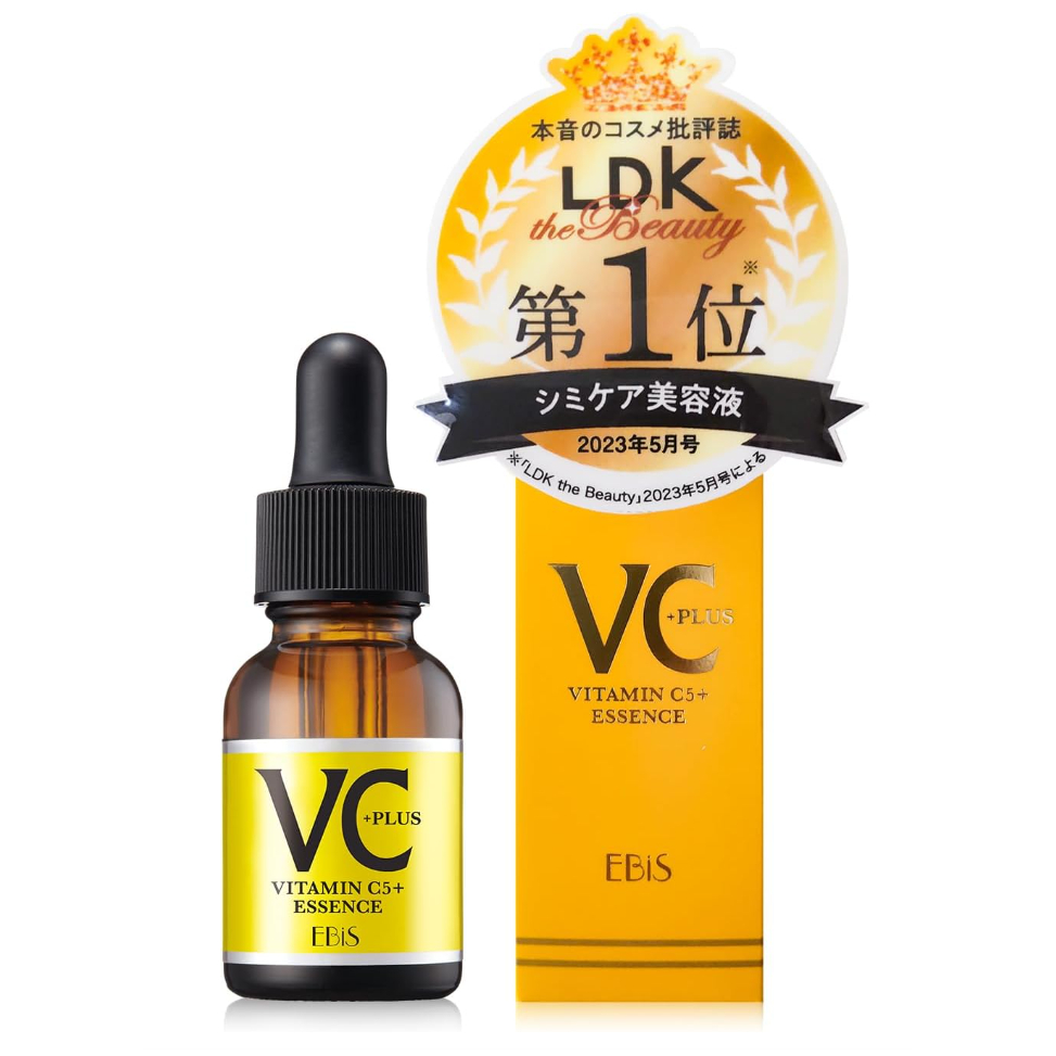 日本直送 EBiS VC5+PLUS 20ml 痘痘肌膚 高濃度VC 維生素C 精華液 日本製 無添加 | 蝦皮購物