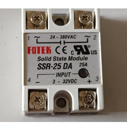 SSR固態繼電器 FOTEK 陽明電機 SSR-25DA / SSR-40DA / SSR-25AA | 蝦皮購物