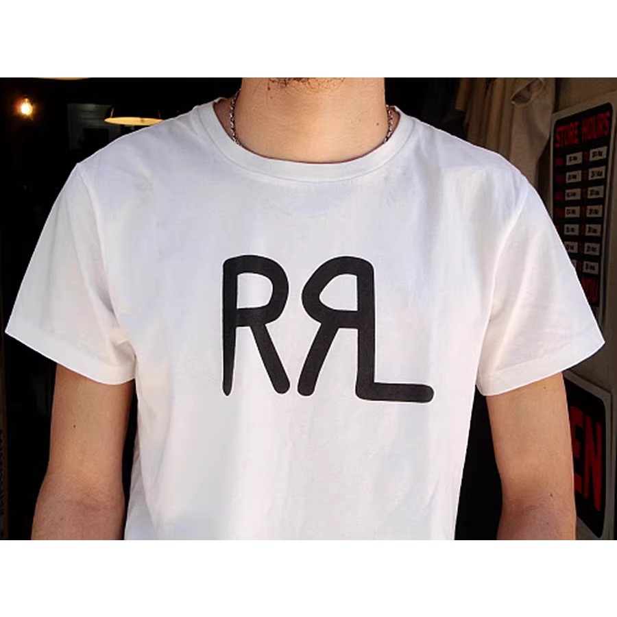 RRL by Ralph Lauren Logo T-Shirt 100%美國棉 復古做舊款 | 蝦皮購物