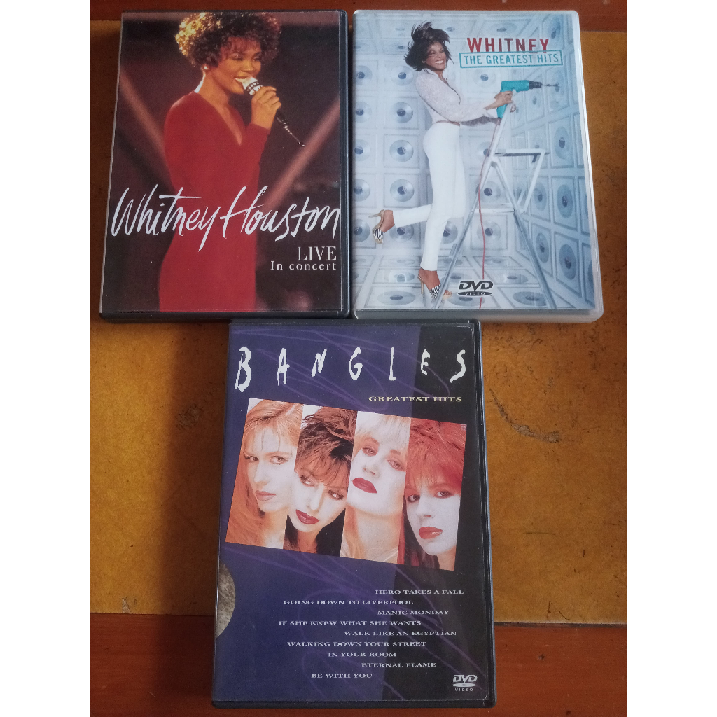 DVD《 Whitney Houston Live The Greatest Hits Bangles 》 | 蝦皮購物