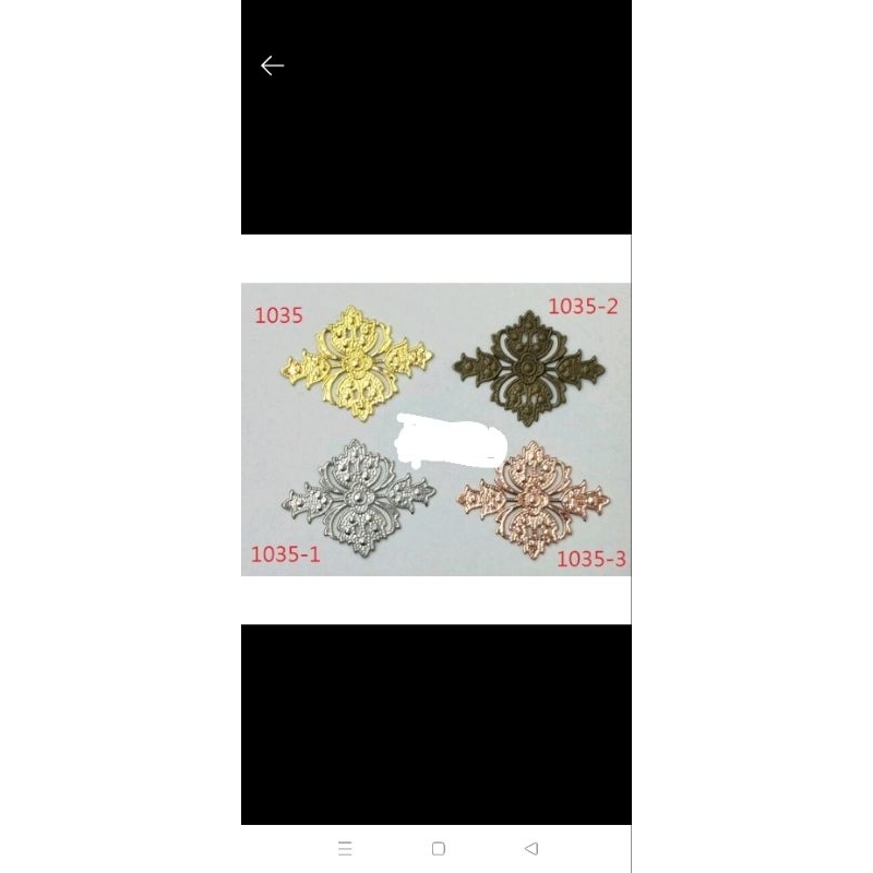 唯藝飾品家/布袋戲飾品/手作材料/DIY材料/神明飾品材料/自創/手工飾品 NO:1035(2個) | 蝦皮購物