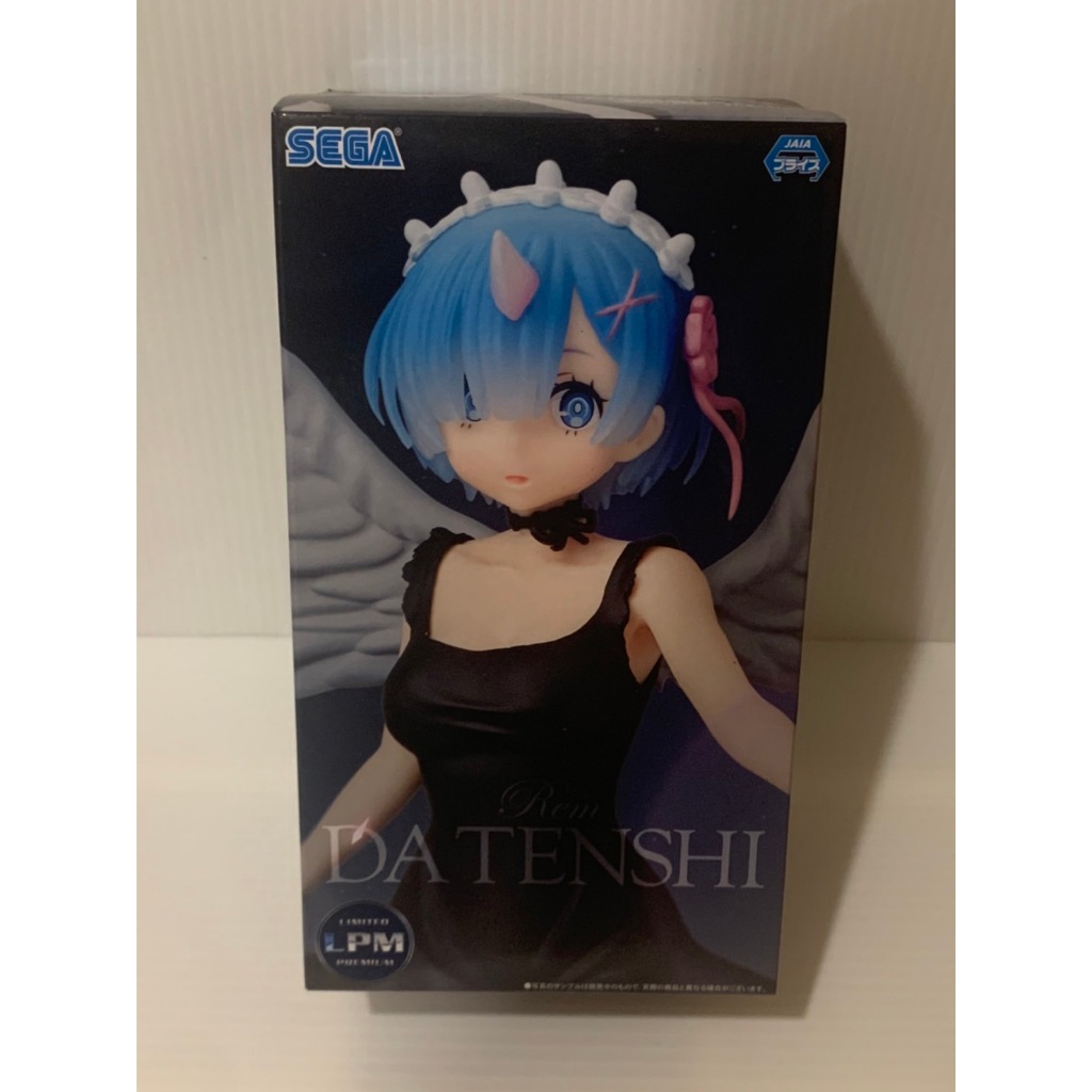 《全新現貨》日版 SEGA LPM Re:從零開始的異世界生活 Re0 REM 雷姆 鬼天使 DA TENSHI 墮天使 | 蝦皮購物