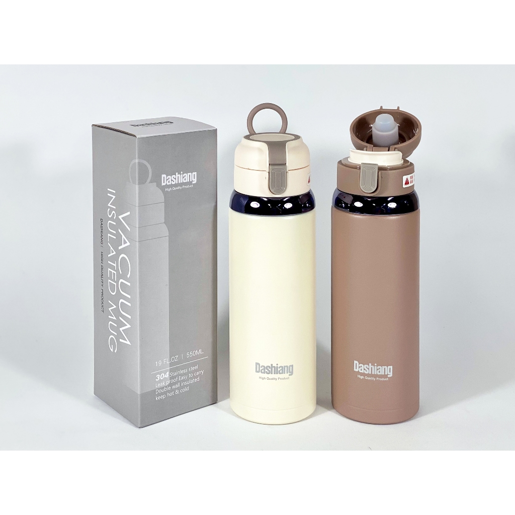 Dashiang 真空 彈蓋保溫瓶 550ML | 蝦皮購物