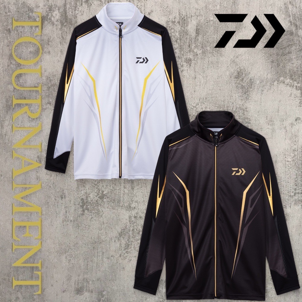 中壢鴻海釣具《DAIWA》DE-3123T TOURNAMENT 黑色防風釣魚衫 23年秋磯款 | 蝦皮購物