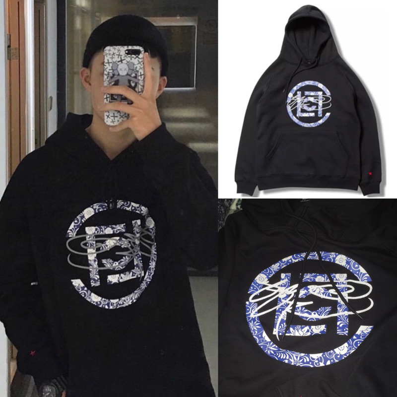 BENSON HOUSE SSUR PLUS x CLOT 聯名青花瓷帽T 內刷毛 | 蝦皮購物