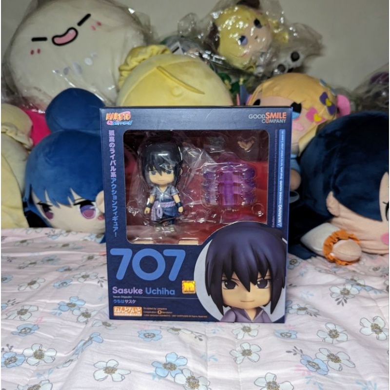 GSC Q版 黏土人 707 火影忍者疾風傳 宇智波佐助 寫輪眼 PVC可動完成品 | 蝦皮購物