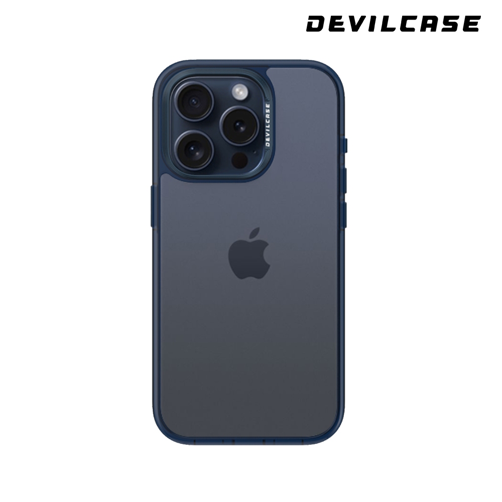 DEVILCASE iPhone 15 Pro / Pro Max 透海藍 惡魔防摔殼 標準版 (動態按鍵 階梯款) | 蝦皮購物