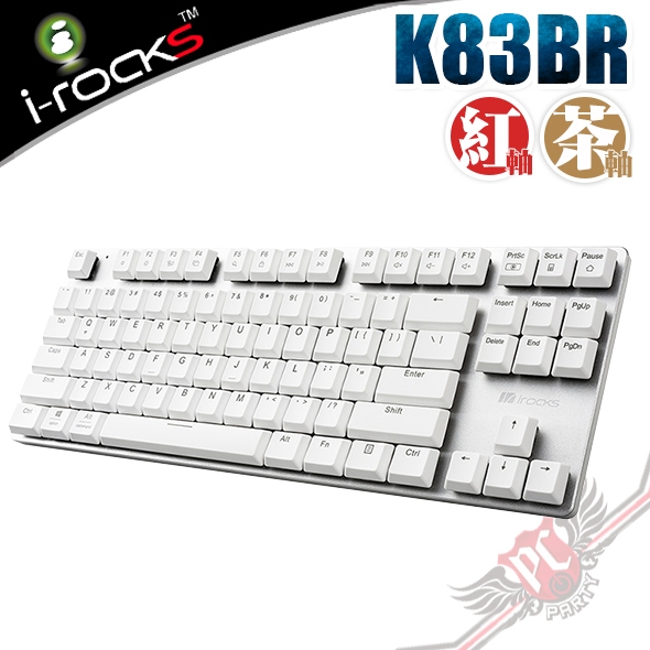 艾芮克 I-ROCKS K83BR 無線三模薄型機械鍵盤 有線/2.4G/藍牙5.1 PCPARTY | 蝦皮購物