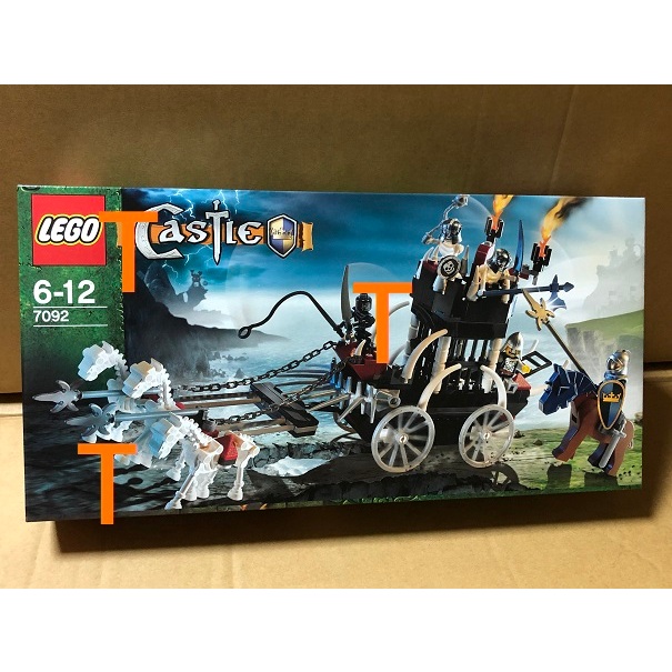 LEGO 樂高 7092 Skeletons' Prison Carriage 城堡系列 | 蝦皮購物