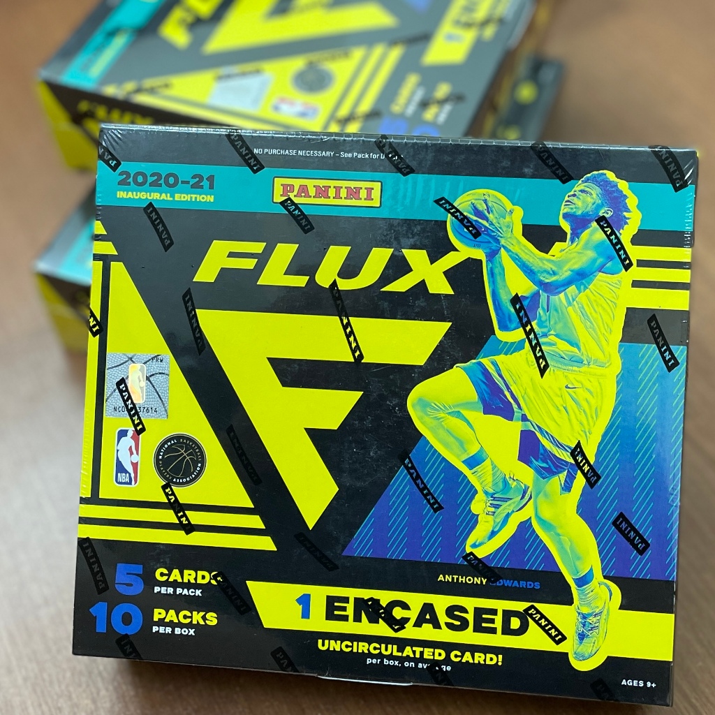 全新現貨 2020-21 Panini NBA Flux Hobby Box 熔化系列 保未流通封殼簽名卡1張 | 蝦皮購物