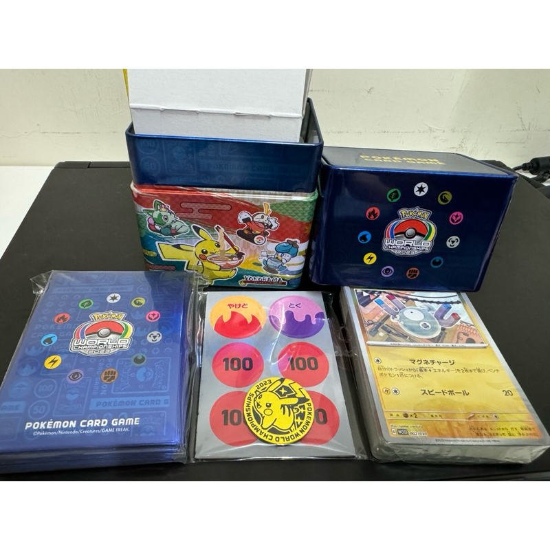 「現貨無特卡」寶可夢 WCS Pokemon PTCG 2023橫濱世界賽 紀念牌組 預組鐵盒 橫濱鐵盒 | 蝦皮購物