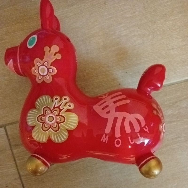 全家Rody Molly 跳跳馬 存錢筒 只有圖片上的 無外盒 無馬背上的公仔 | 蝦皮購物