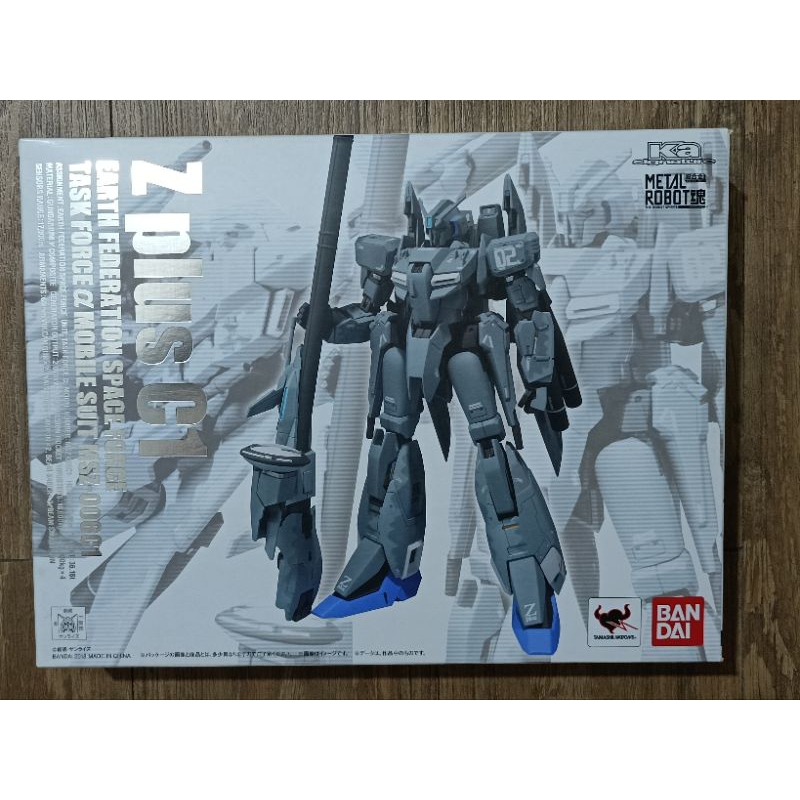 萬代 metal robot魂 mr魂 z plus c1 卡版 ka魂 鋼彈 合金成品 | 蝦皮購物