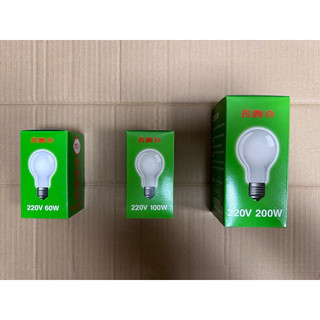 【陞仔】 傳統鎢絲燈泡 120v 40w、60w 220v 60w、100w、200w 傳統燈泡 鎢絲燈泡 | 蝦皮購物