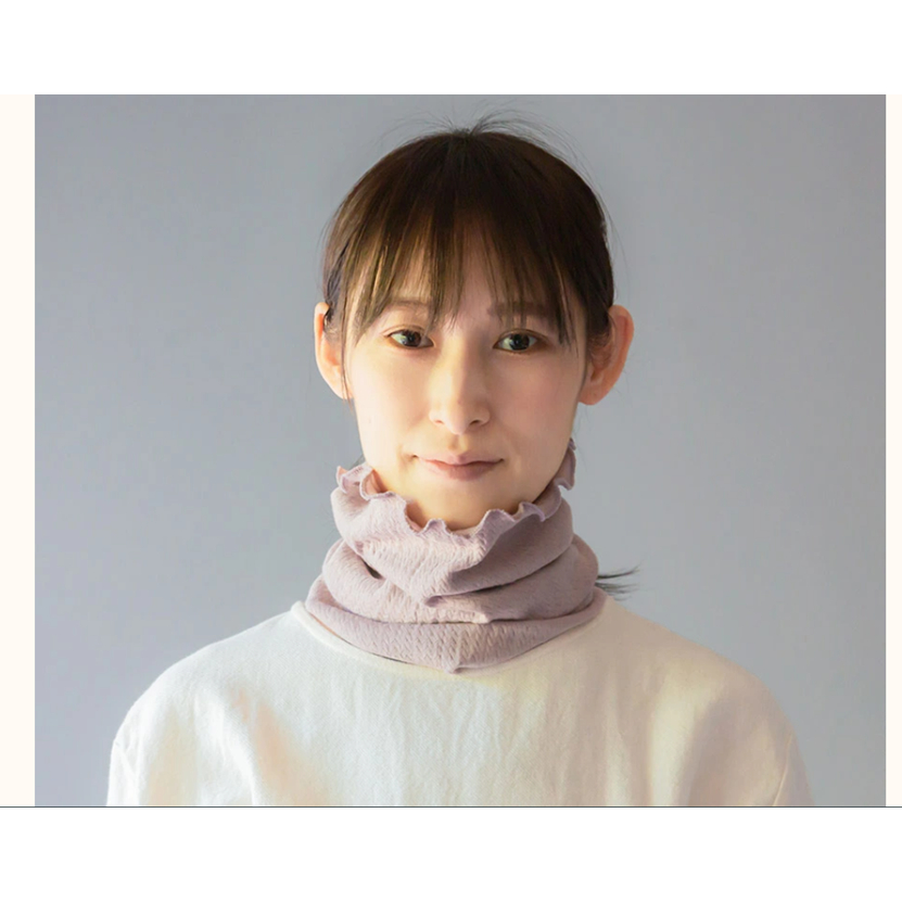 日本品牌sowan 100%有機棉肚圍也是脖圍,日本直送,日本製造灰粉色(現貨)聖誔禮物 | 蝦皮購物