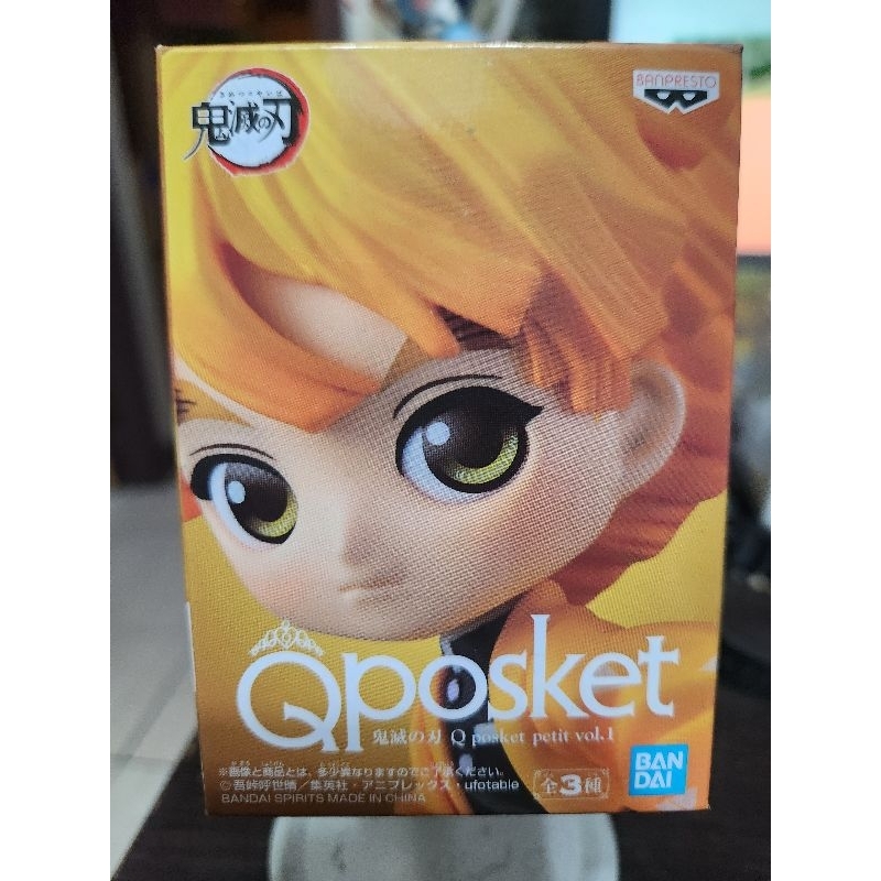[正版] 鬼滅之刃 景品 Qposket petit vol.1 單售 我妻善逸 | 蝦皮購物