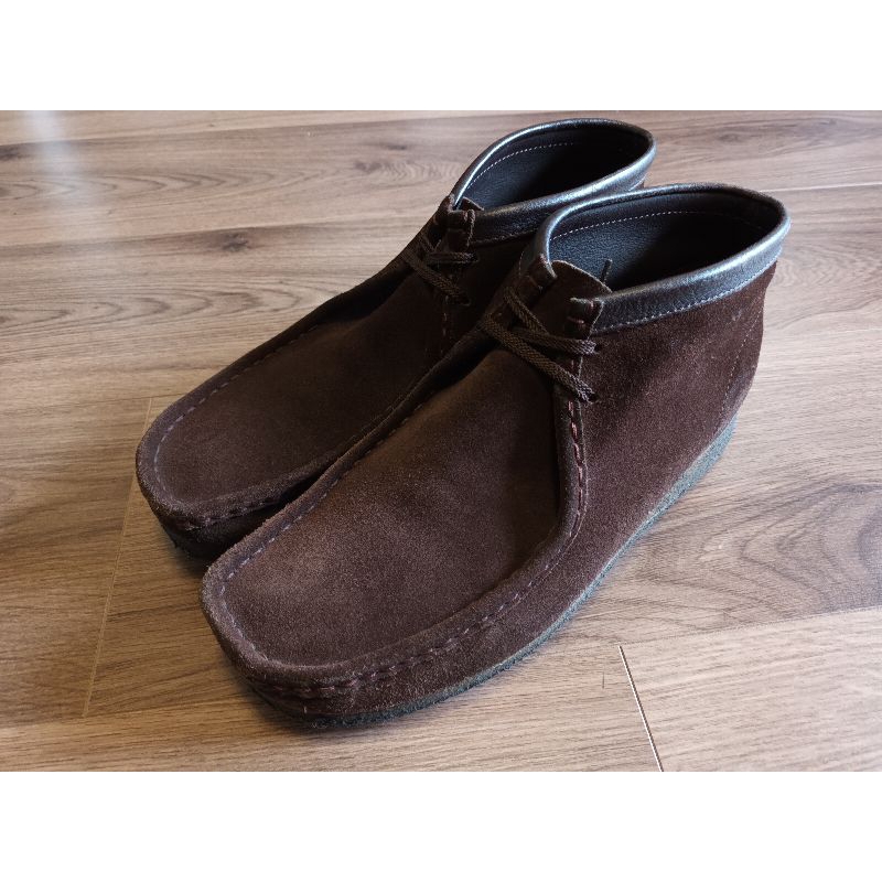 3 咖啡麂皮生膠底袋鼠鞋 clarks originals wallabee us11 m 29cm 八成五新正品公司貨 | 蝦皮購物