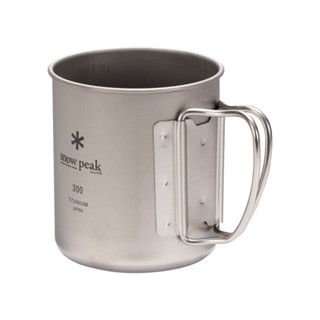 日本 snow peak SP鈦金屬單層杯 鈦杯 300ml 450ml MG-142 MG-143 摺疊把手 | 蝦皮購物