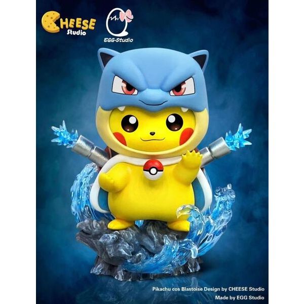 淘玩GK現貨 EGG阿蛋小作坊 + CHEESE奶酪 水箭龜變皮 皮卡丘cos水箭龜 | 蝦皮購物