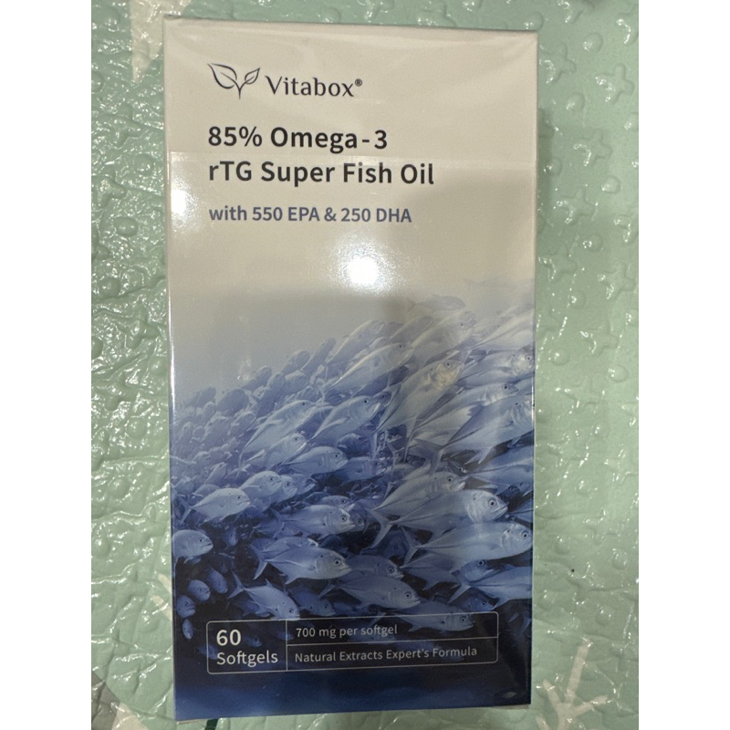 （轉賣）維他盒子Vitabox挪威85% Omega3高濃度魚油(第二代rTG型) | 蝦皮購物