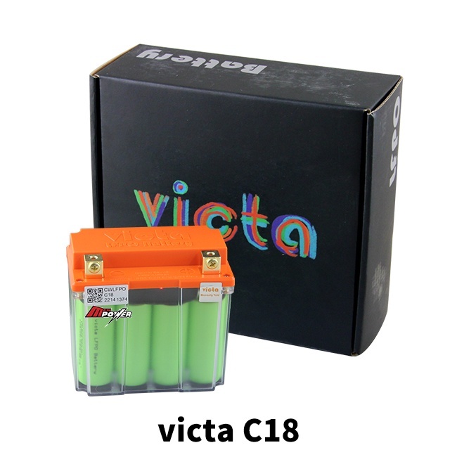 victa LFPO Battery C18 氧化鋰鐵電池 機車專用 機車電瓶 (禾笙科技) | 蝦皮購物