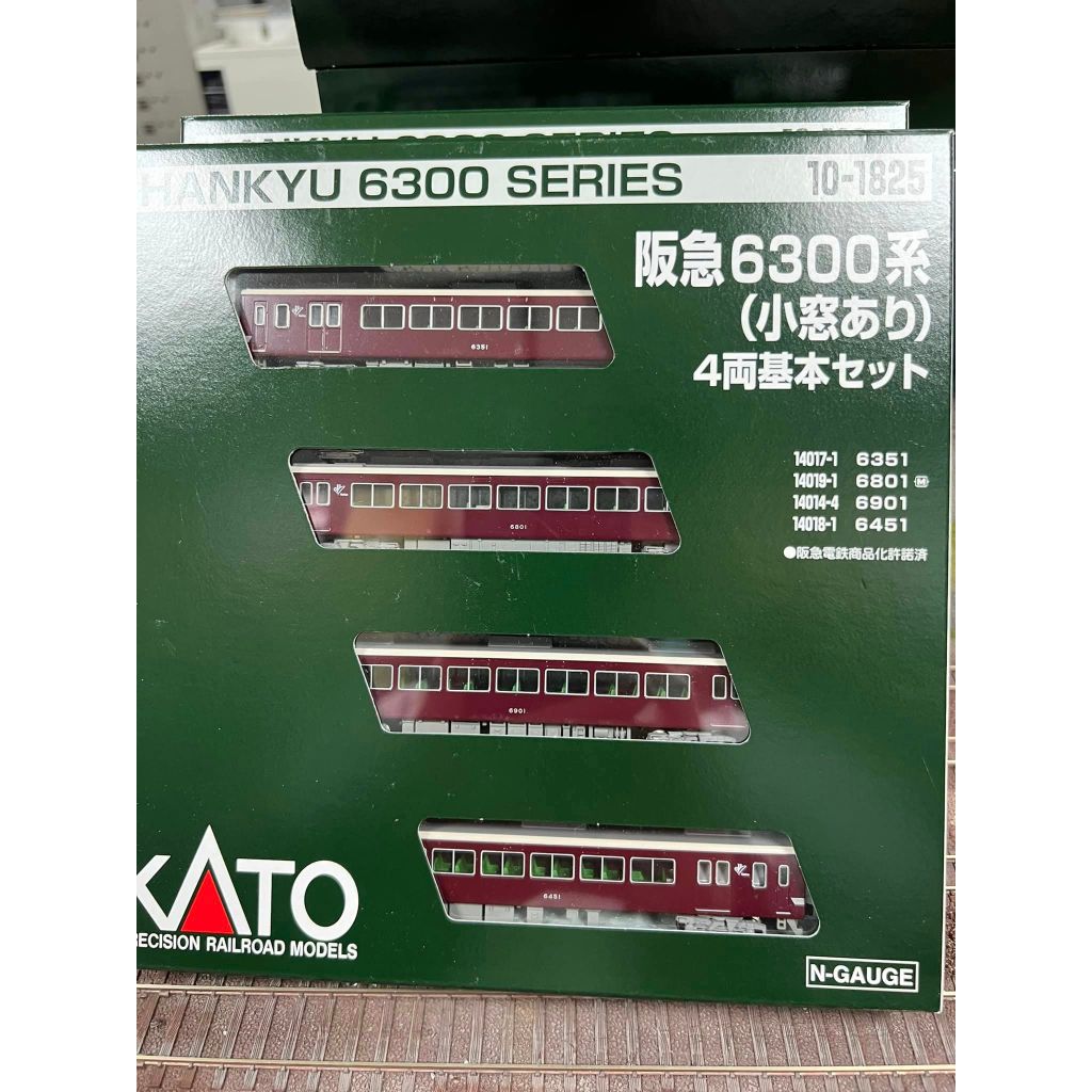 (東方模型)kato 10-1825 阪急6300系(小窓あり)4輛 基本組 | 蝦皮購物
