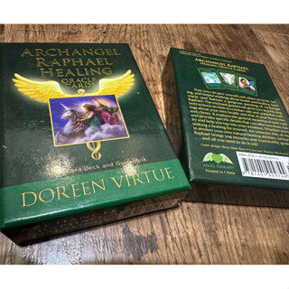 Archangel Raphael Healing Oracle Cards 大天使拉斐爾神諭卡 塔羅牌桌遊 心靈 教學 | 蝦皮購物