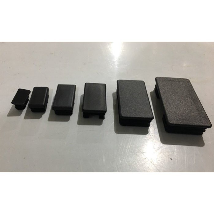 {singcoco}塑膠封口 黑 封口蓋 方 孔塞 管塞 塑膠蓋 管蓋 PVC封口 管內塞 | 蝦皮購物