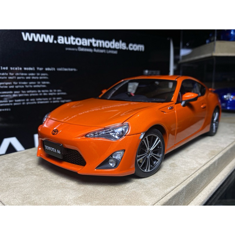 Autoart 1/18 Toyota 86 1:18 ae86 gr86 brz gt86 86gt supra | 蝦皮購物