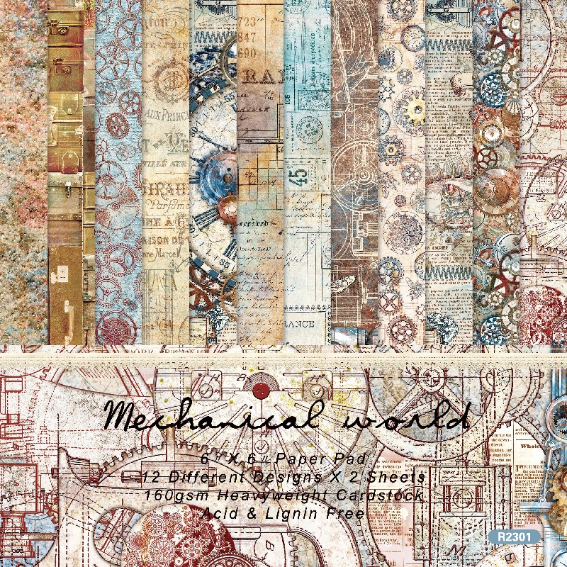 ️台灣現貨 ️ 6吋160g 單面復古美編襯紙 爆炸盒剪貼diy卡片手帳 手工 手作相冊相簿 剪貼本 手賬卡 背景紙 | 蝦皮購物