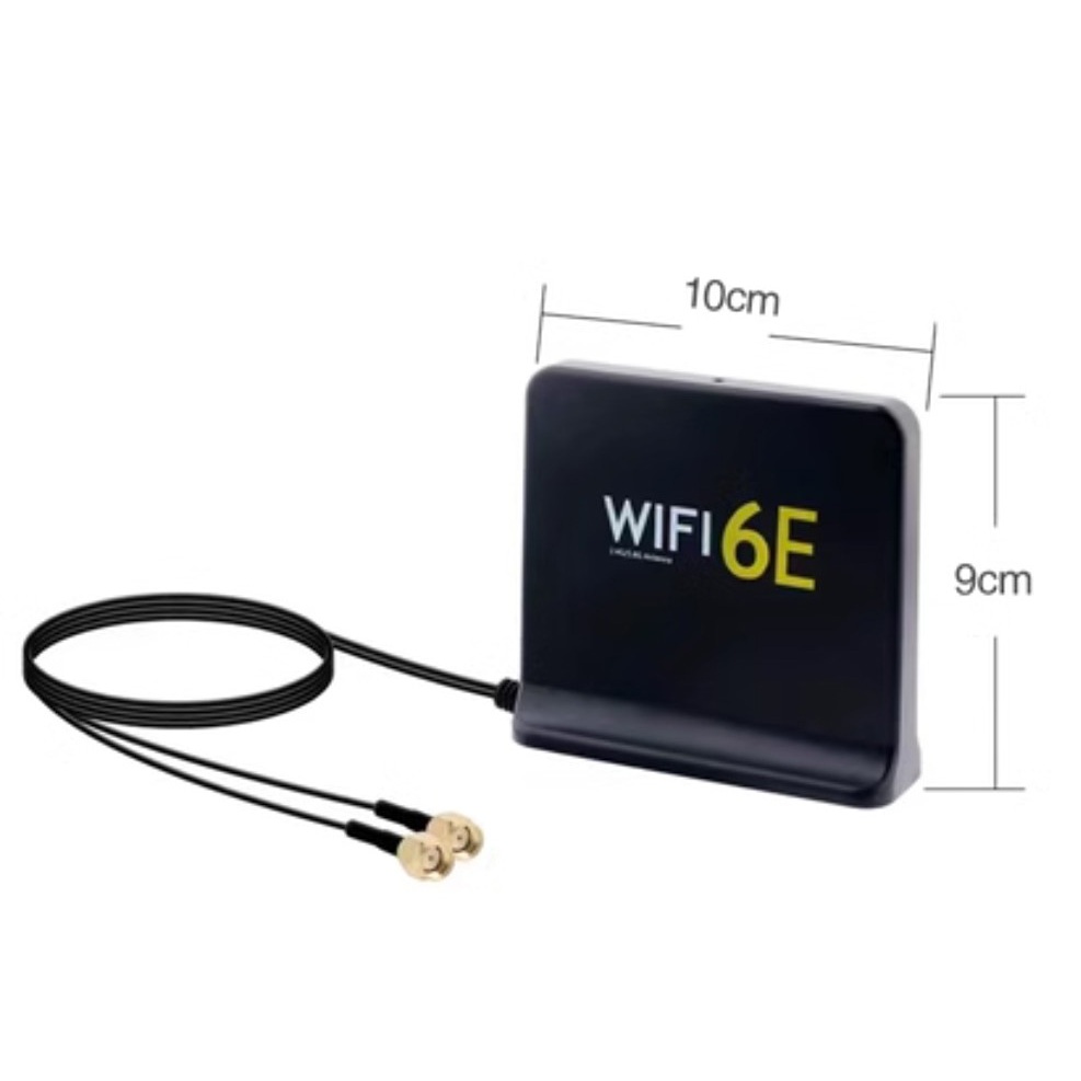 三頻 天線 WiFi7 WiFi6 6E BE200 AX210 可用 雙頻 磁吸底座 延長 無線網路卡 路由器天線 | 蝦皮購物