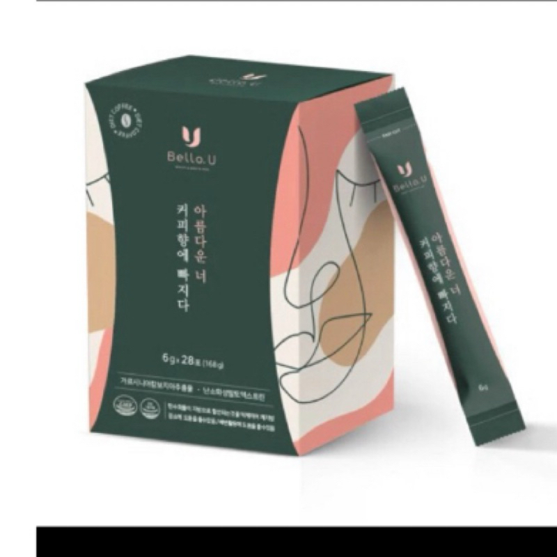 Bello.u 藤黃果益生菌咖啡 6g*28入 咖啡 藤黃果 韓國咖啡 bellou | 蝦皮購物
