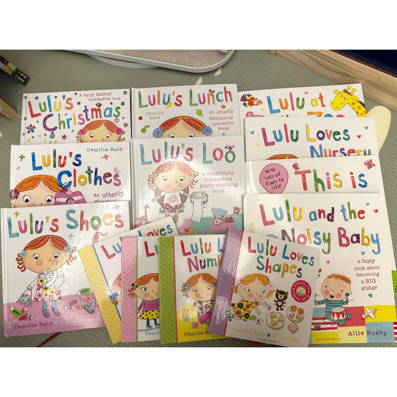 Lulu 小女孩露露生活認知全系列 (共13本) Camilla Reid Ailie Busby | 蝦皮購物